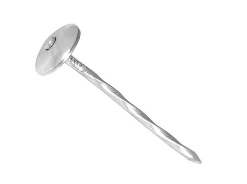 2-1/2 in. Metal HDG Roofing Nail Umbrella Head Hot Dip Galvanized Nail ...