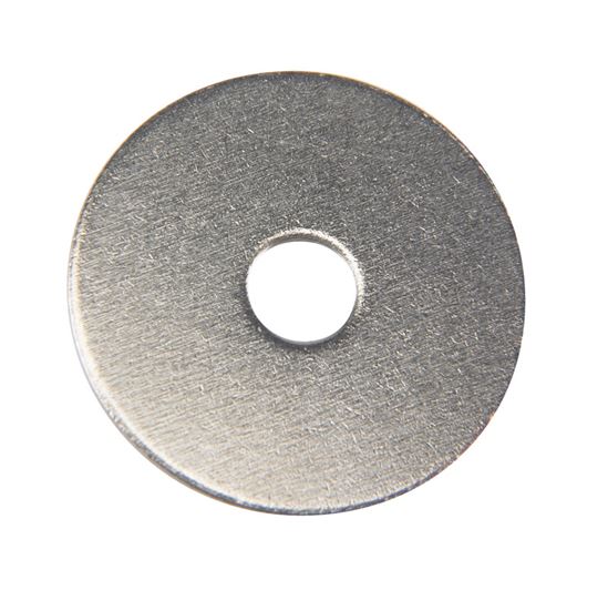 1/2 in. X 2 in. Metal Flat Washer 1 pc. Stainless Steel Finish, Fender ...